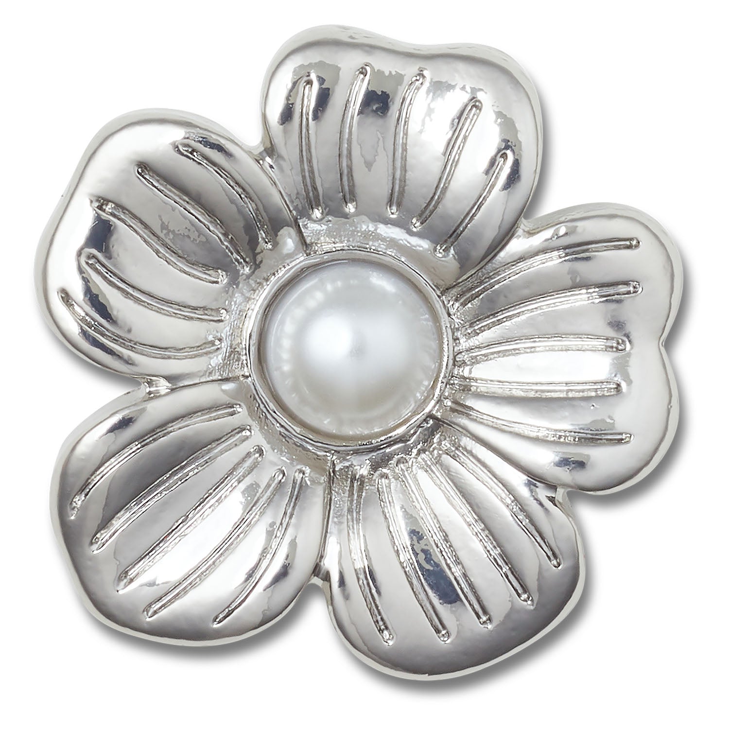 Silver Monochrome Pearl Daisy Jibbitz – Crocs South Africa