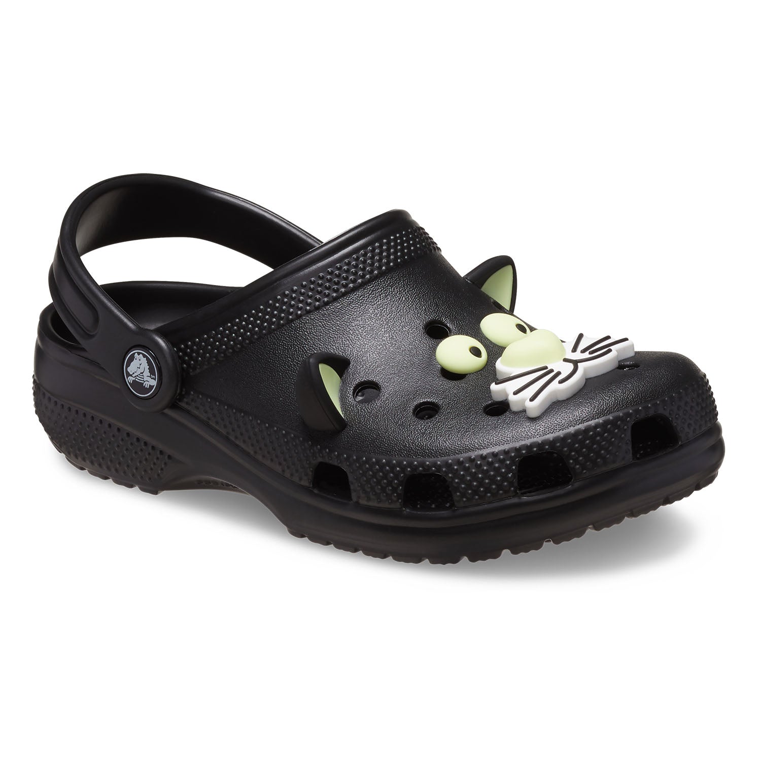 Classic Glow Black Cat Clog Toddler (Age 1-5) - Crocs South Africa