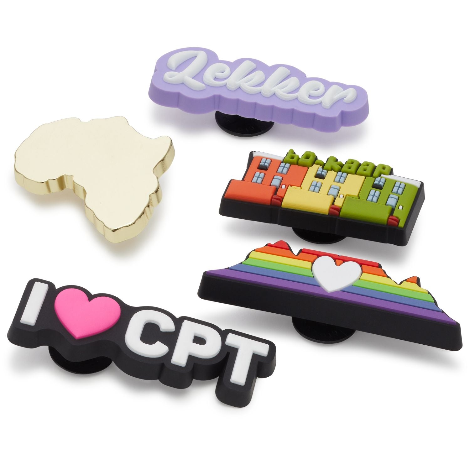 I Heart CPT Mix 5 Pack Jibbitz – Crocs South Africa