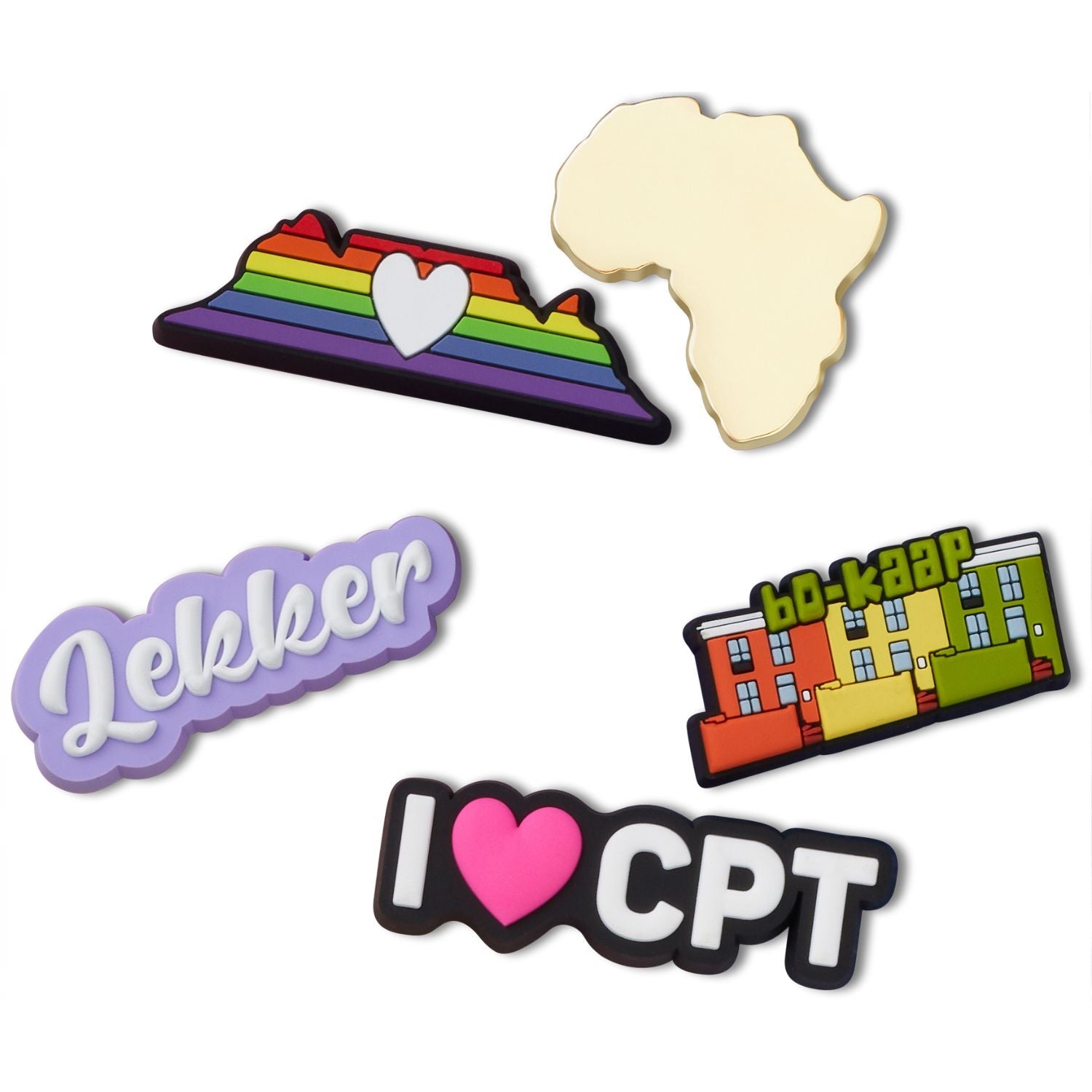 I Heart CPT Mix 5 Pack Jibbitz - Crocs South Africa