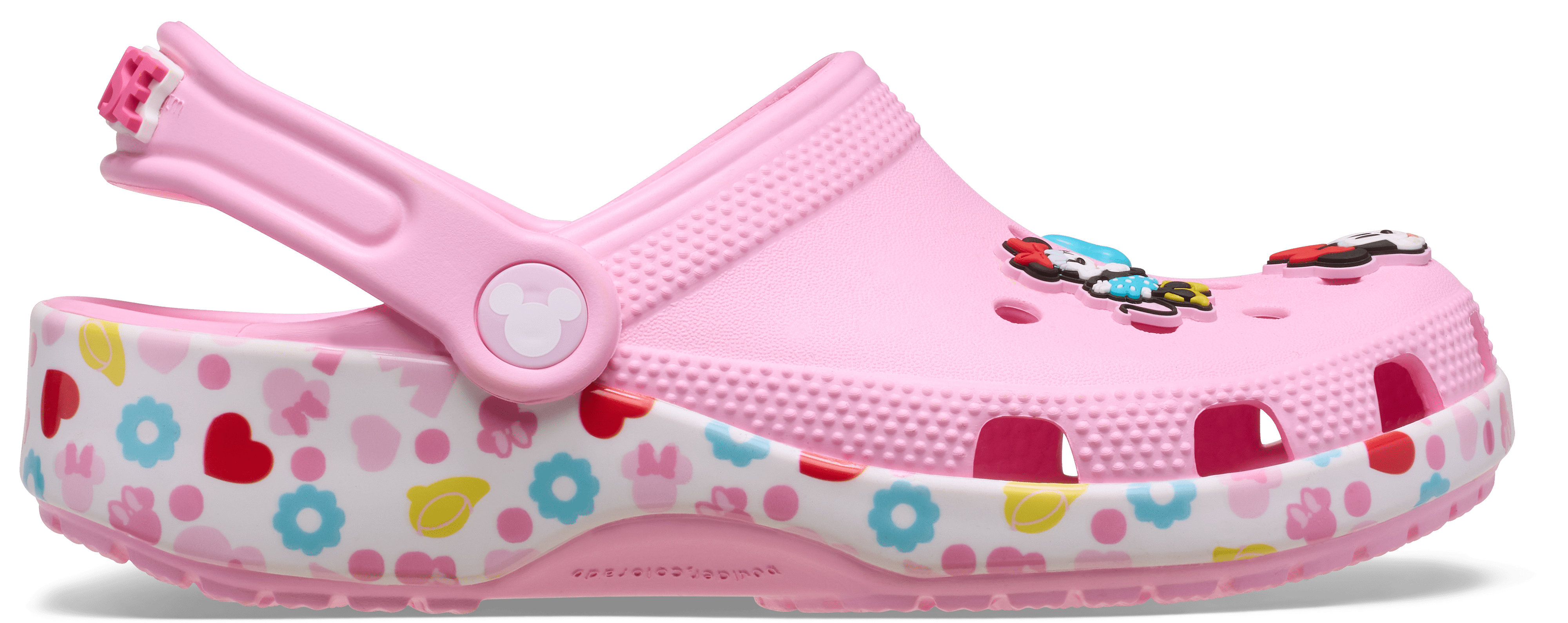 Crocs Mickey & Friends Classic Clog Minnie Toddlers (Age 1-5) Kids Clog ...