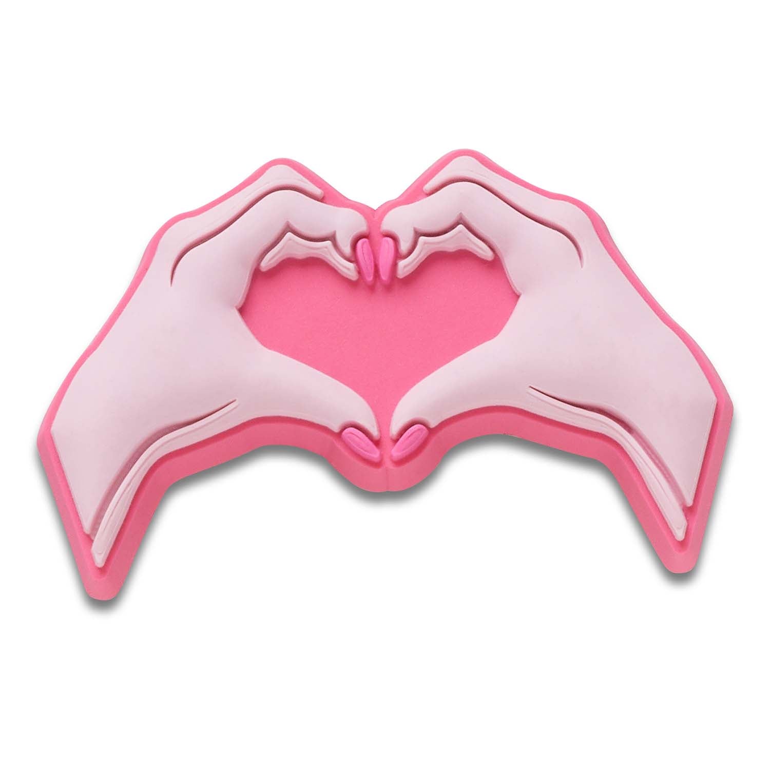 Pink Heart Hands Jibbitz - Crocs South Africa