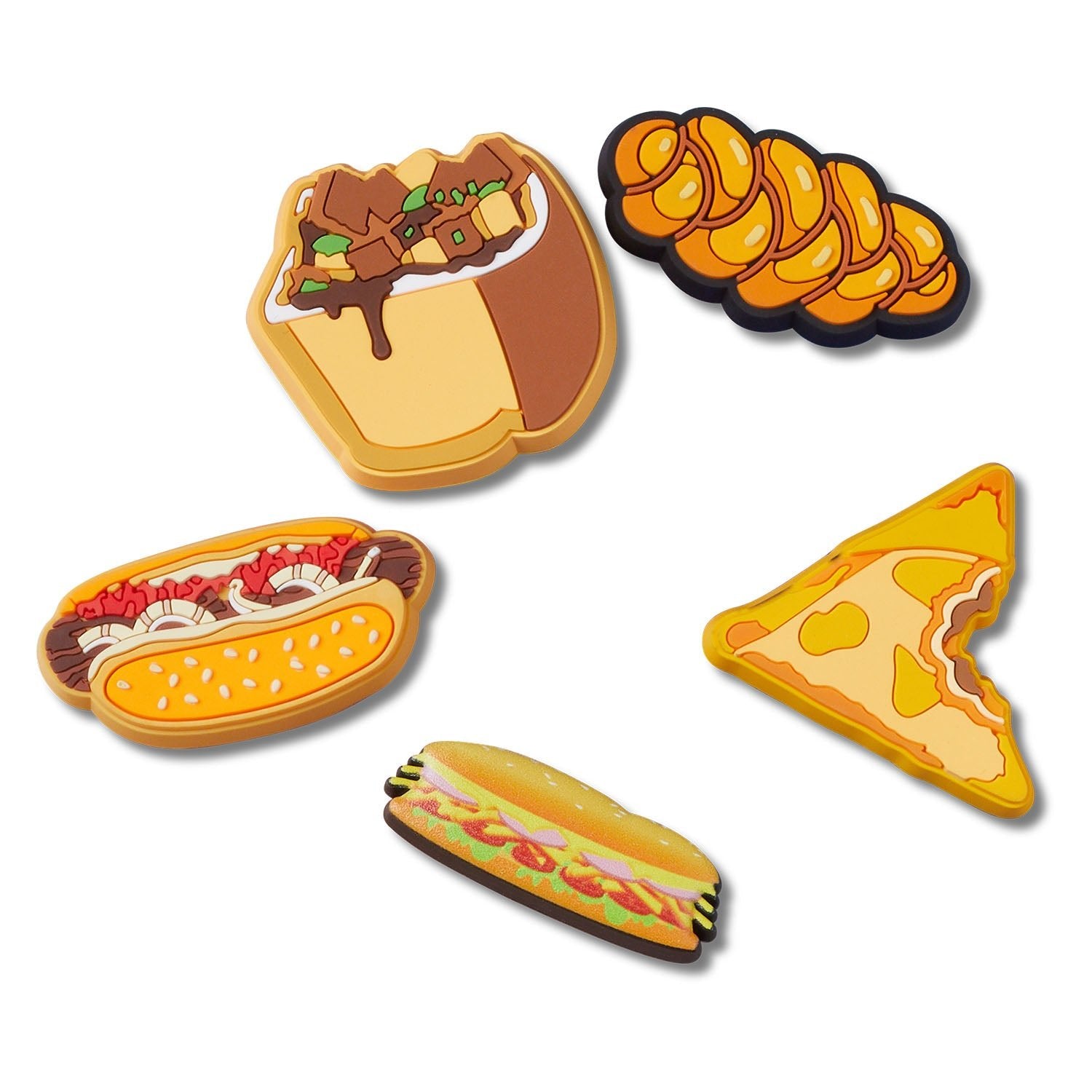 Crocs South Africa Food Mix 5 Pack Jibbitz