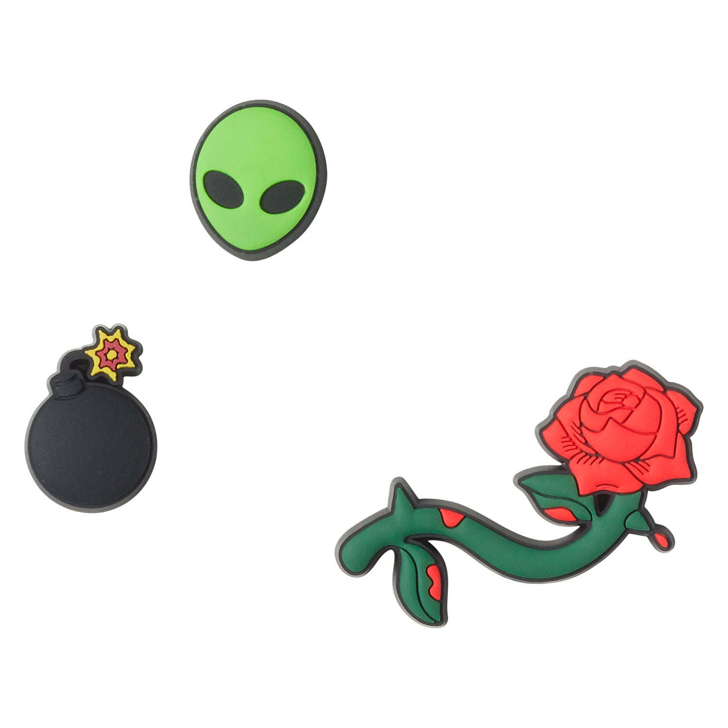 Crocs Bomb Alien 3 Jibbitz Pack – Crocs South Africa