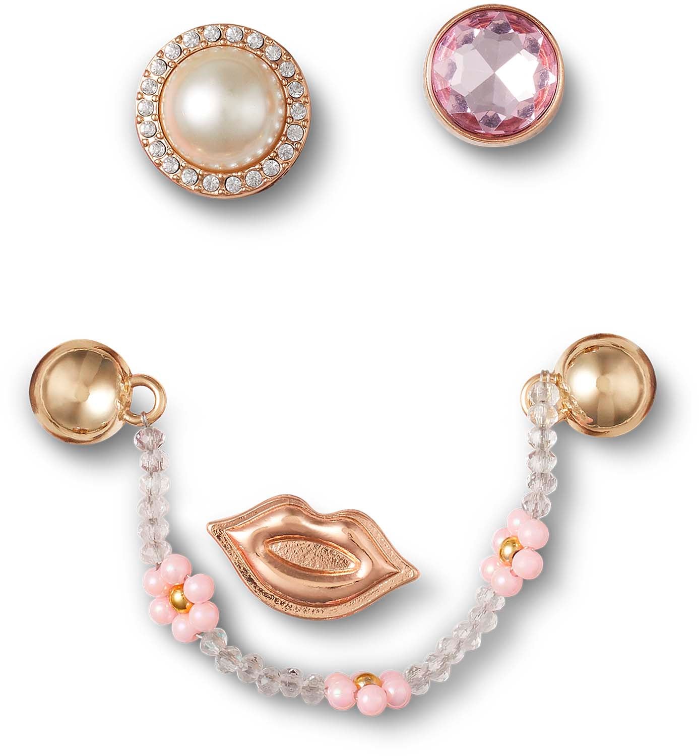 Party In Pink Lace Backer 5 Jibbitz Pack – Crocs South Africa